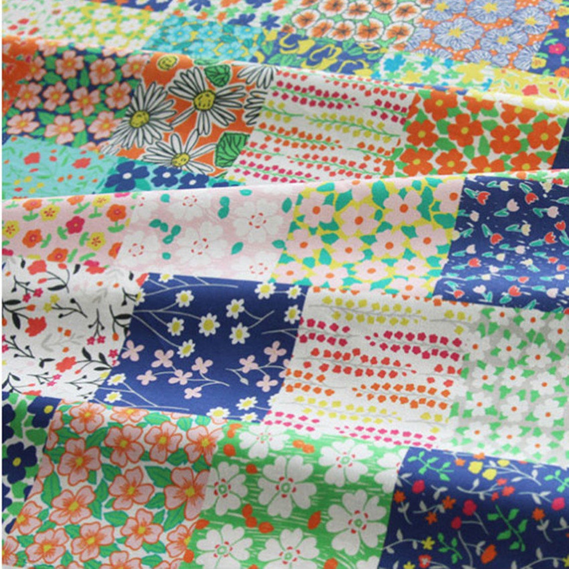 Colorful Print Linen Fabric Linen Cotton Fabric Flax Fabric - Etsy
