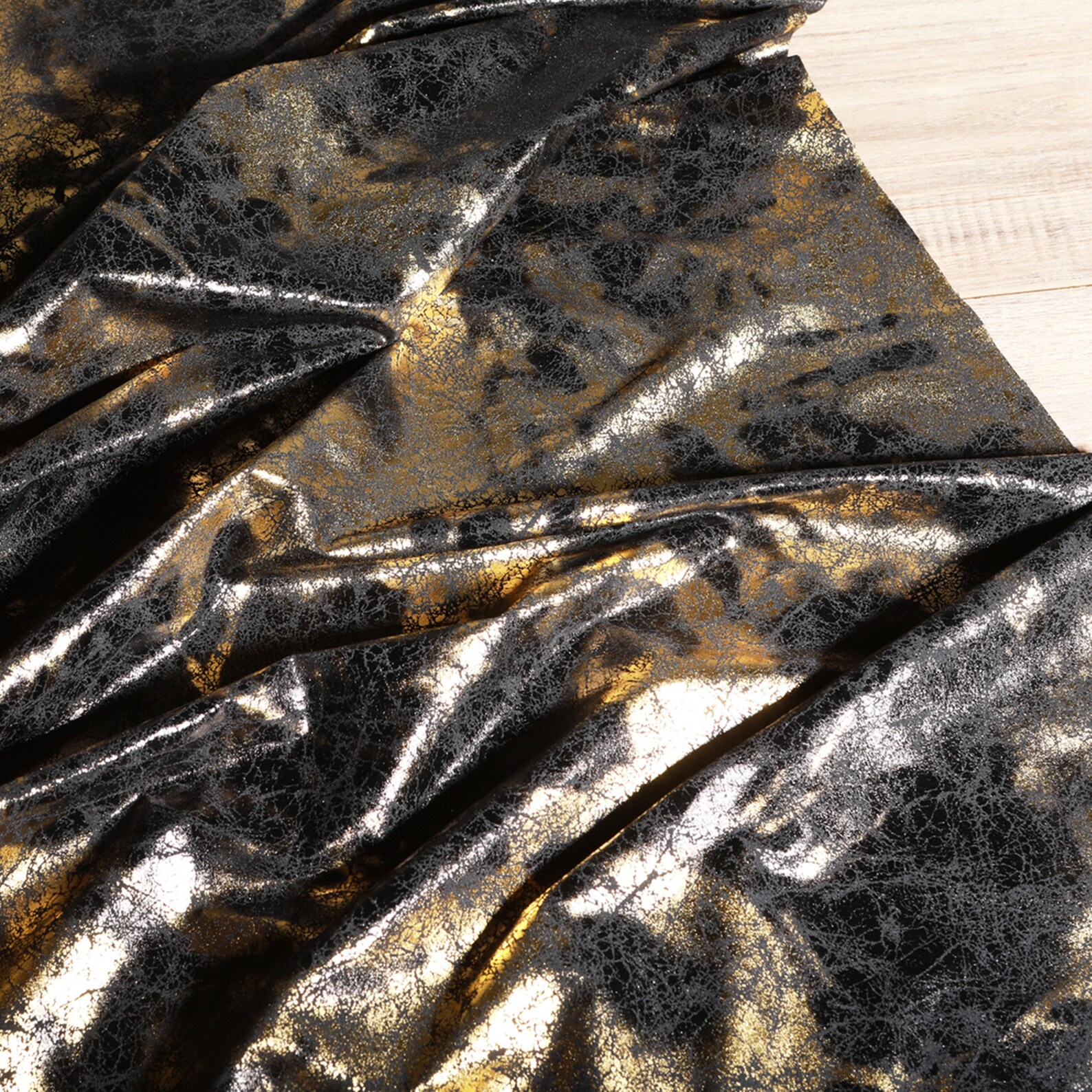 Gold Shiny Cotton Fabric,gilding Cotton Fabric,clothing Fabric - Etsy