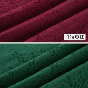 Cotton Fabric Jacquard Weave Fabric Soft Cotton Fabric Home Decor Craft ...