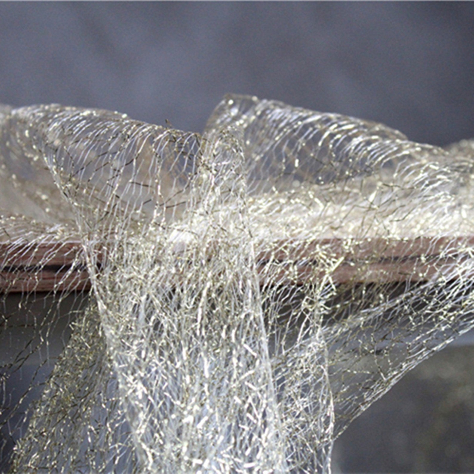 Gold Mesh lace fabricFashion Mesh Hollow FabricWedding | Etsy