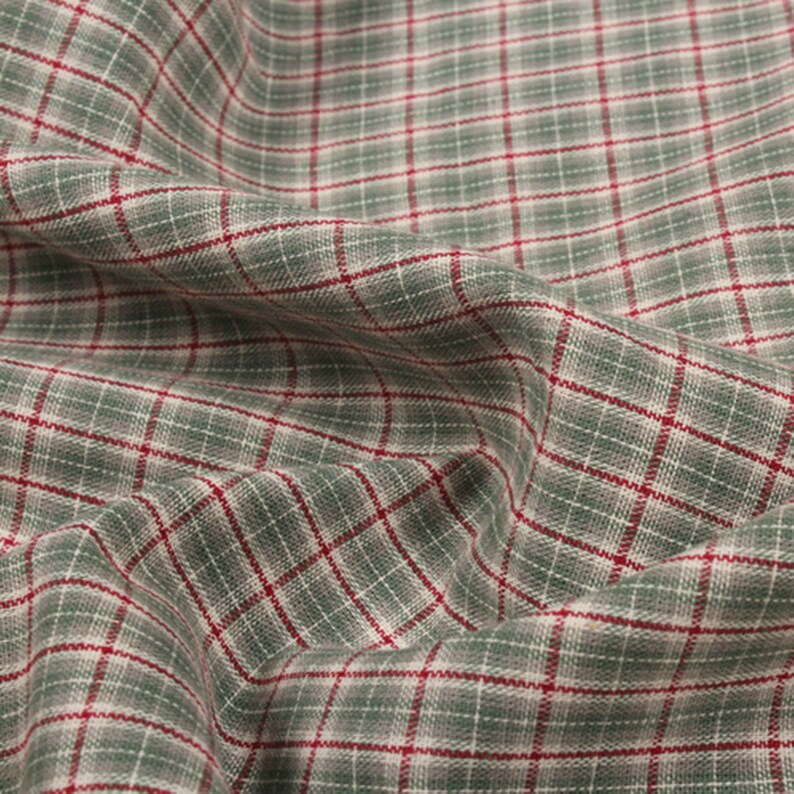 Retro Check Print Cotton Fabrickids Quilt Fabricsoft Cotton | Etsy