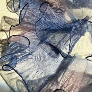 Purple Ombre Lace Trim,5.9 Inches Width Lace Trim,ruffle Trim,pleated ...