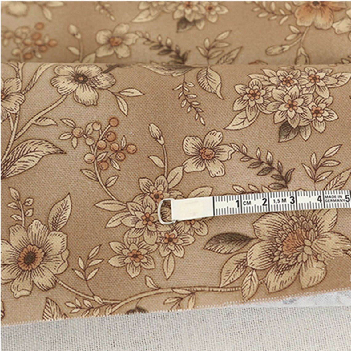 3 Colors Floral Style Linen Fabricmedium Weight Linen Fabric - Etsy