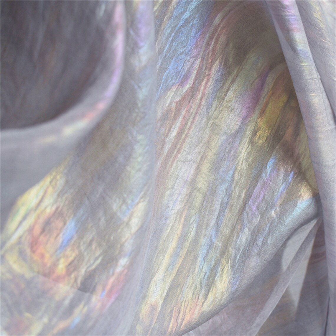 Colorful Chiffon Fabricdesigner Chiffonfashion Fabricsummer - Etsy