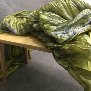 Green/blue Fabric,wrinkle Fabric,gradient Color Retro Fabric,design ...