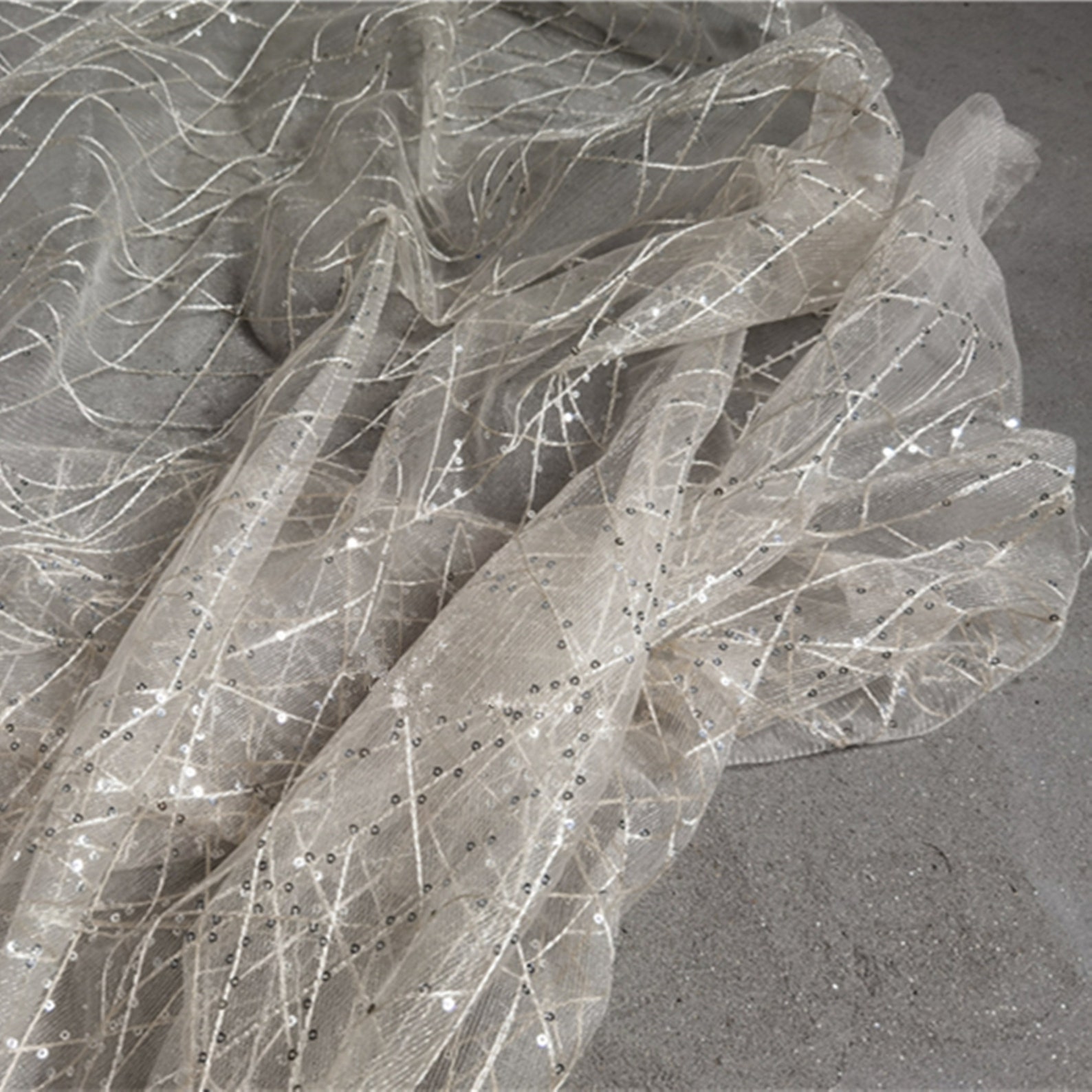 Lace Mesh Lace Fabricembroidered Floral Lace With - Etsy