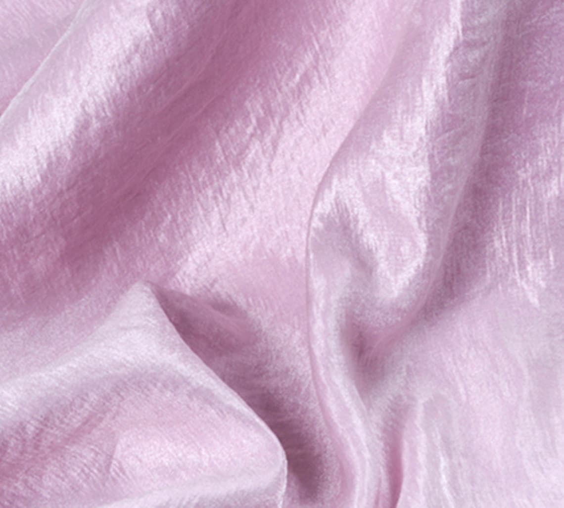 Light Purple Fabric Silk Linen Fabric Solid Color Fabric Soft - Etsy