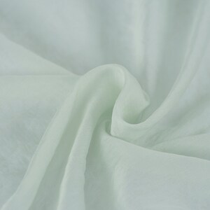 Light Green Silk Linen Fabric,light Fabric,soft Summer Fabric,dress ...