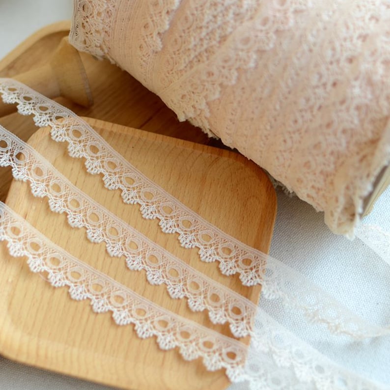 5 Yards Floral Lace Trim,white Lace Trim,lace Dress Decors,diy Craft - Etsy