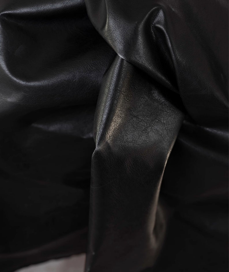2 Way Stretch Faux Leather Fabric: PU Viscose Apparel Fabric - Etsy