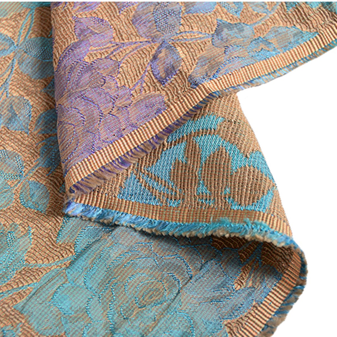 Linen jacquard weave fabricgradient color linen fabricspring | Etsy