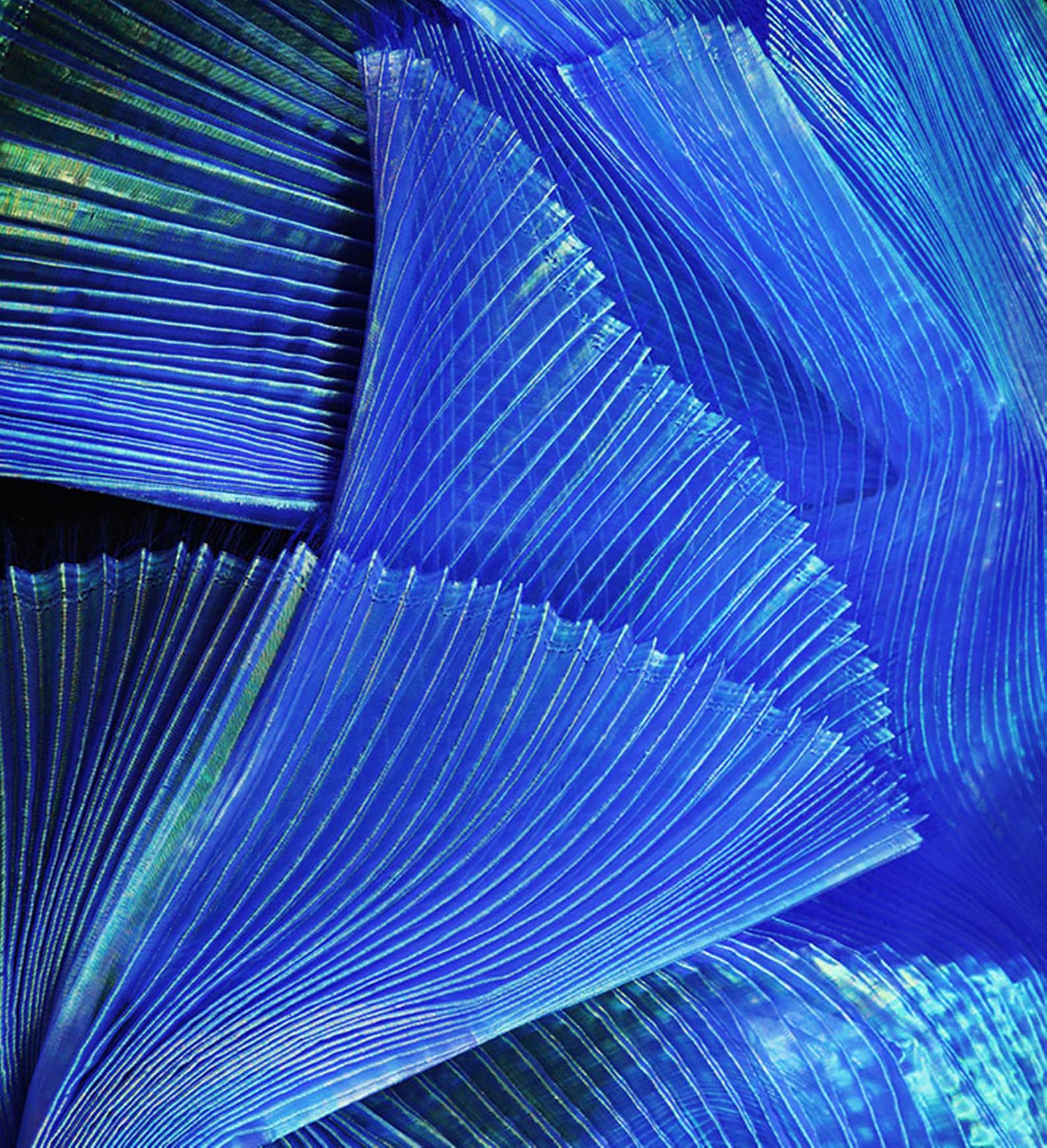 12 Colors Tripe Pleated Fabricwrinkle Chiffon Fabricsew for - Etsy