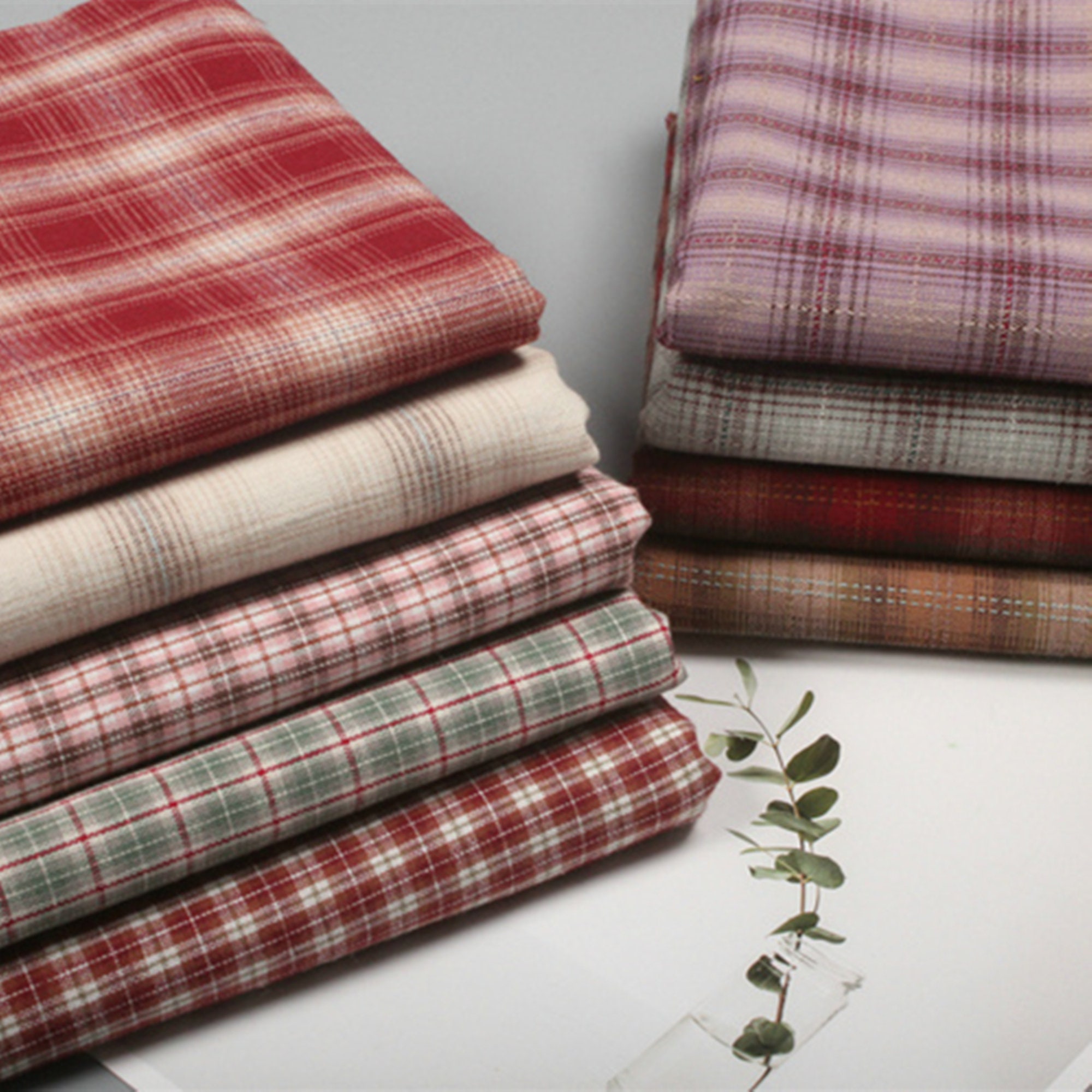 Retro Check Print Cotton Fabrickids Quilt Fabricsoft Cotton - Etsy