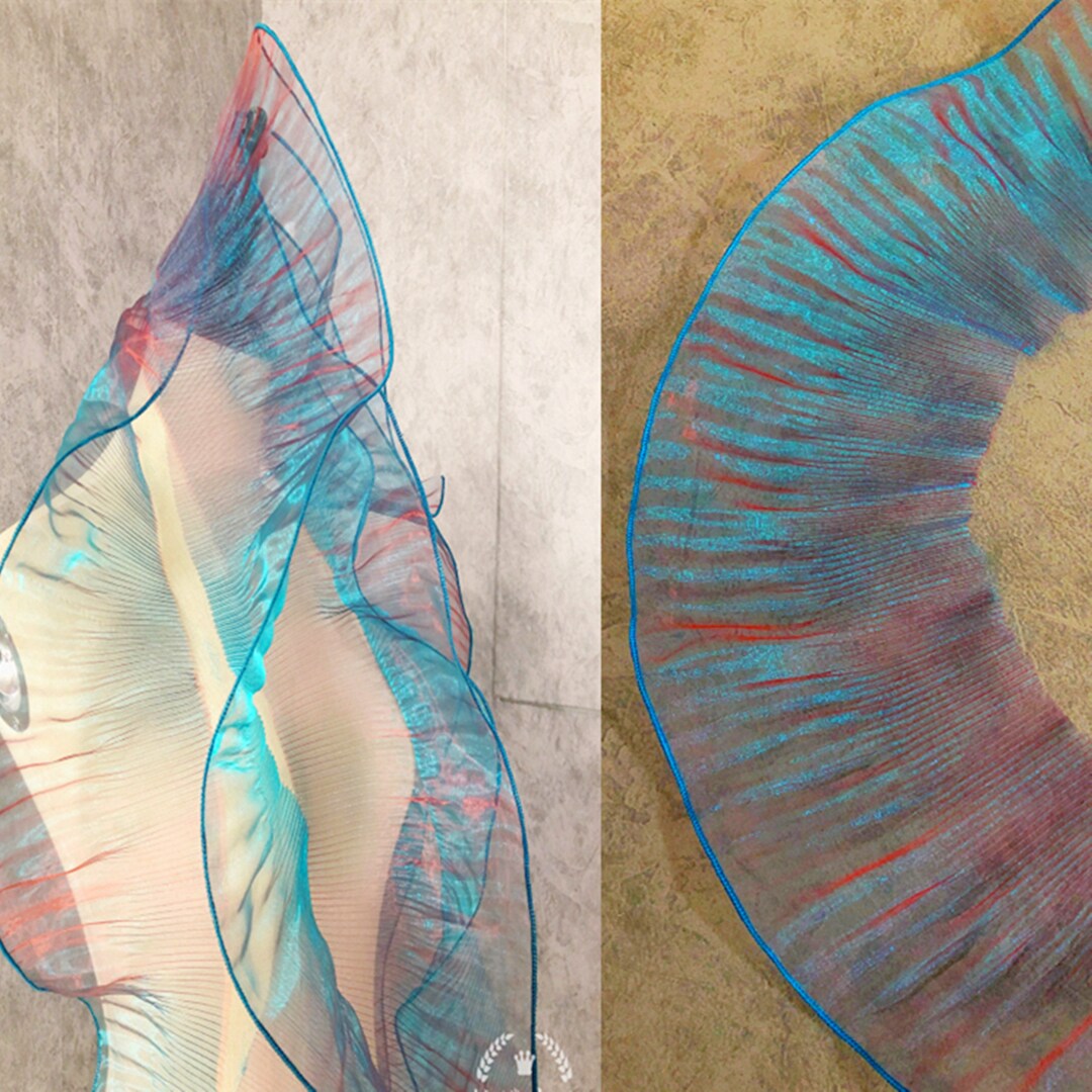 Colorful Ruffle Lace Trim,5 Inches Width Lace Trim,ruffle Trim,skirt ...