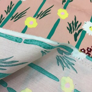 3 Colors Cotton Fabric 100% Cotton Fabric Floral Print Cotton Fabric ...