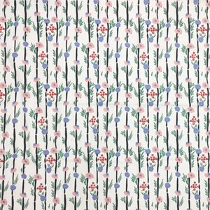 3 Colors Cotton Fabric 100% Cotton Fabric Floral Print Cotton Fabric ...