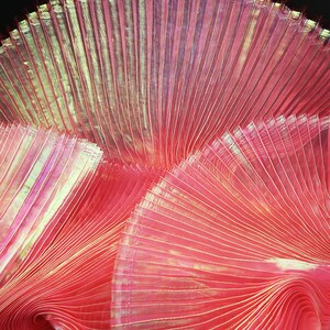 12 Colors Tripe Pleated Fabric,wrinkle Chiffon Fabric,sew for Pleated ...