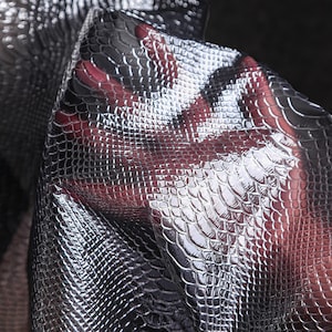 Transparent Snake Scale TPU Fabric: Waterproof Bag Material - Etsy