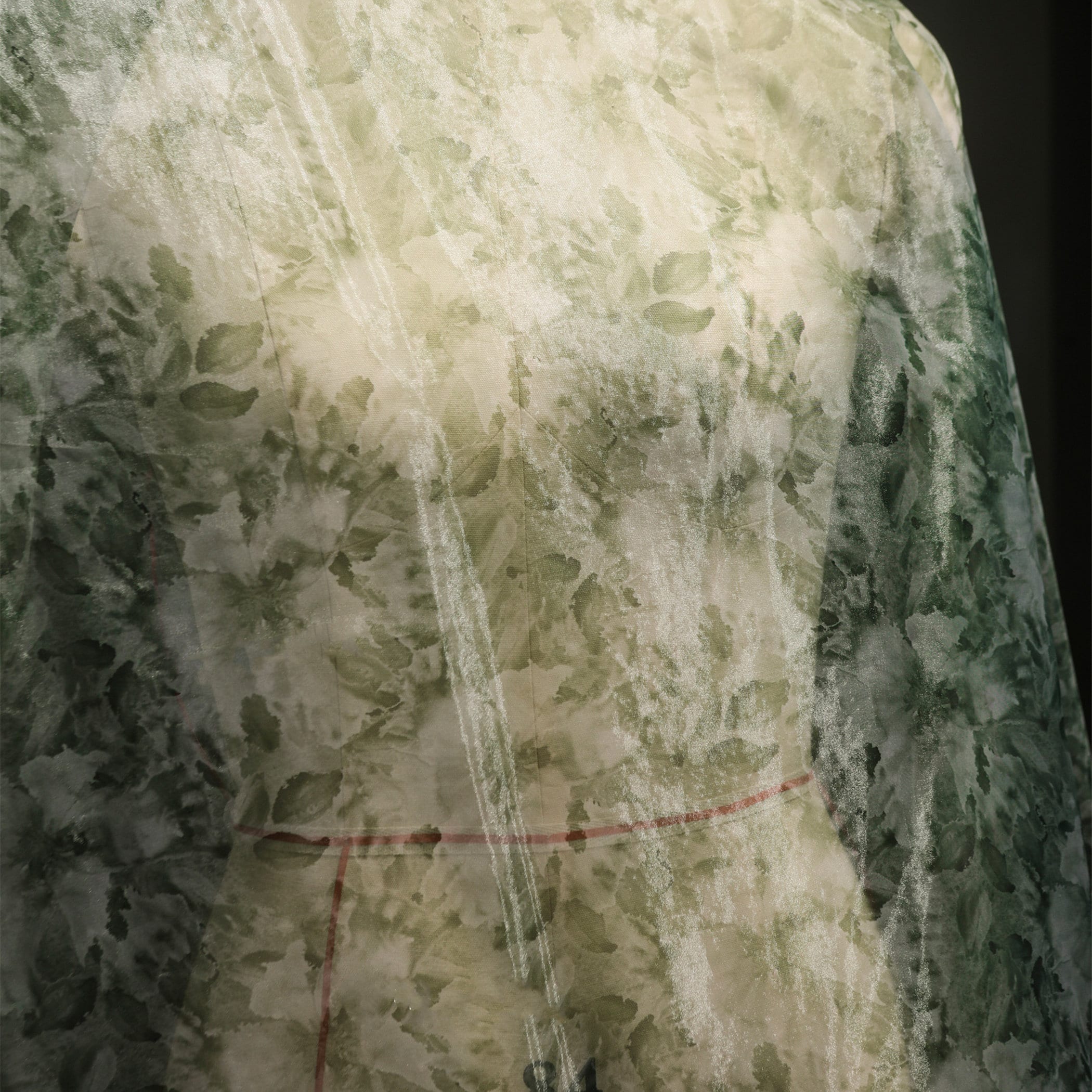 Green Organza Fabric,sheer Mesh Fabric,fabric for Wedding Dress,green ...