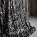 Silvery Black Stretch Fashioin Fabric,texture Fabric,metallic Silver ...