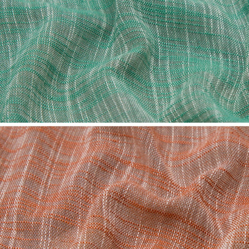 Solid color linen cotton fabric summer thin fabric light | Etsy