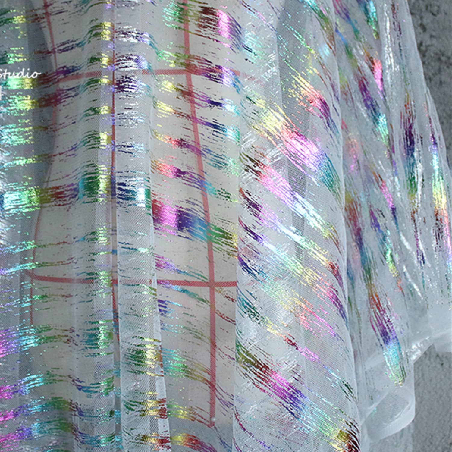 Colorful Mesh Lace Fabricbridal Gown Party Costumes - Etsy