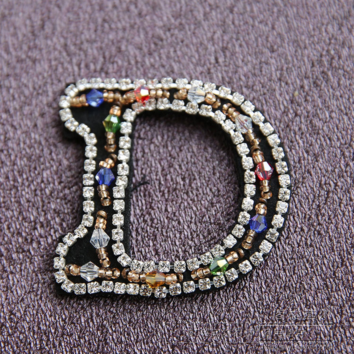 Crystal Letter Sequin Patchsewing Suppliesdiy Craft Patch - Etsy