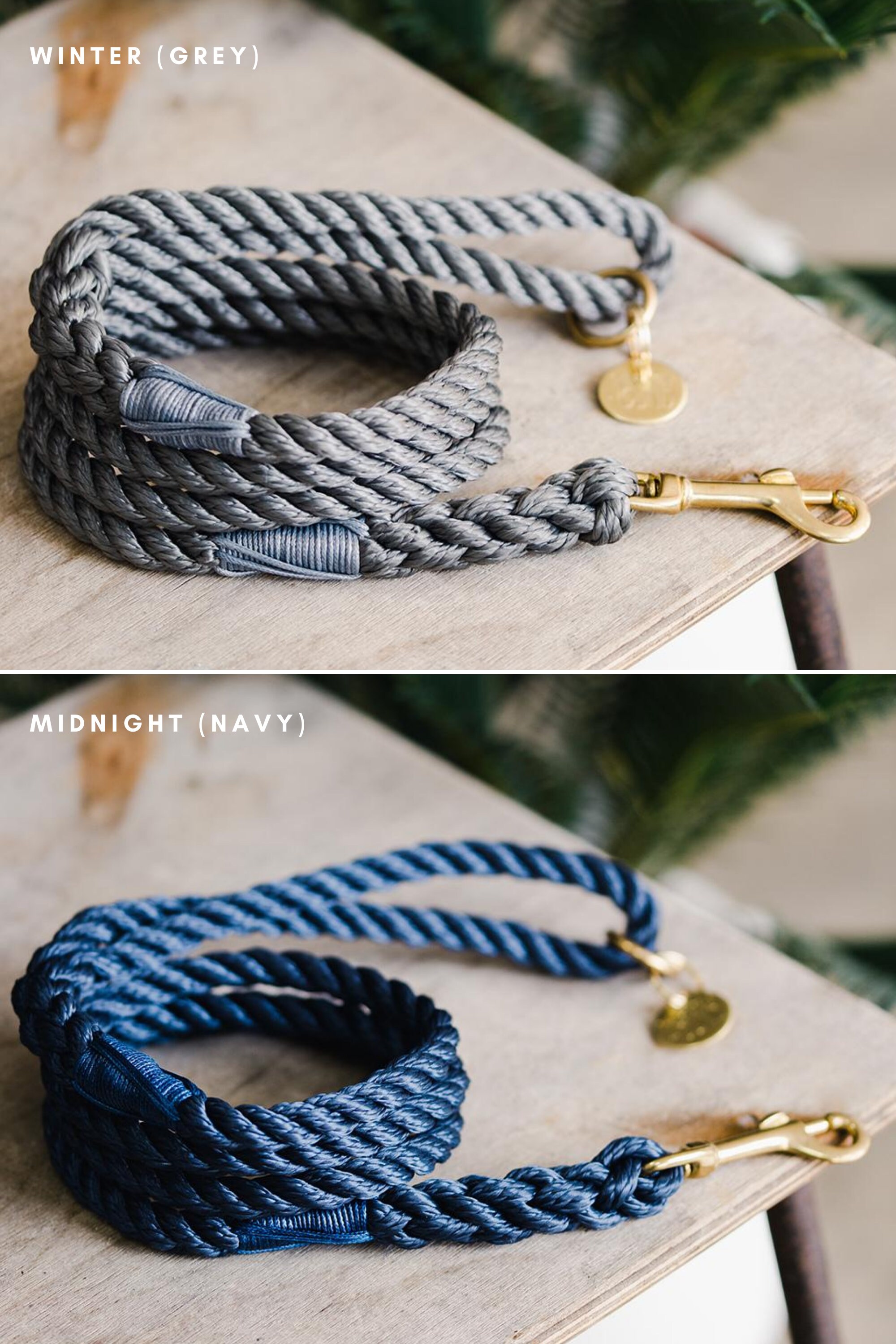 Black Rope Dog Lead Long Dog Leash Short Puppy Lead | Etsy