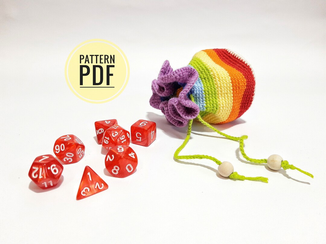 Crocheted Loot Bag Pattern Crochet Bag Pattern Crochet Tote Bag Crochet ...