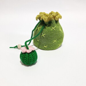 Crochet Dice Bag Pattern Crochet Bag Pattern Dice Holder Treasure Bag ...