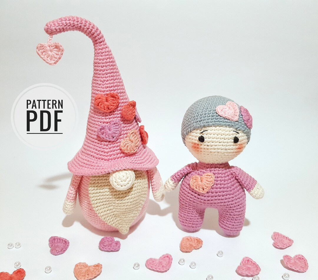 Valentines Amigurumi Pattern Crochet Patterns Valentine Day Decor ...