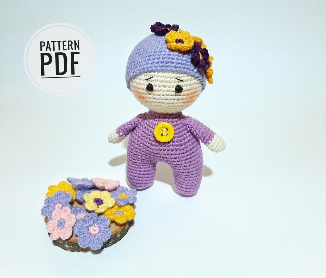 Crochet Patterns Amigurumi Crochet Pocket Doll Pattern Amigurumi Doll ...