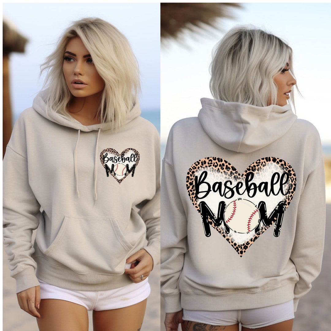 Baseball Mom Hoodie Baseball Mama Hoodie Sports Mom Gifts Game Day ...