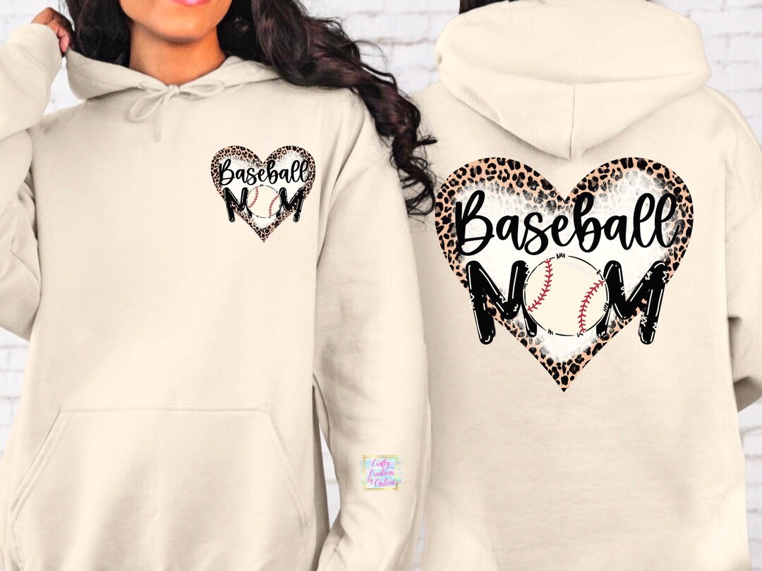 Baseball Mom Hoodie | Baseball Mama Hoodie | Sports Mom Gifts | Game ...