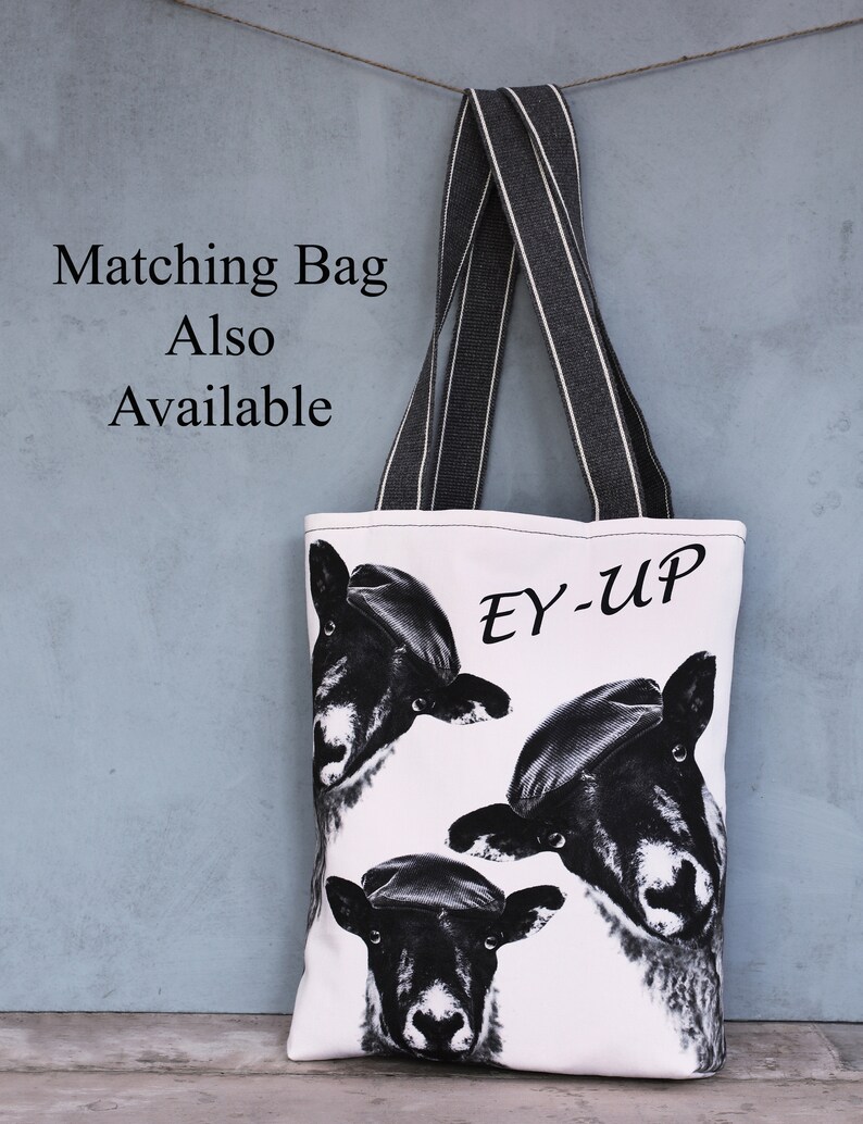 EY-UP Cheeky Sheep Yorkshire Adult Apron. Cotton Sheep Apron. Stand Out ...