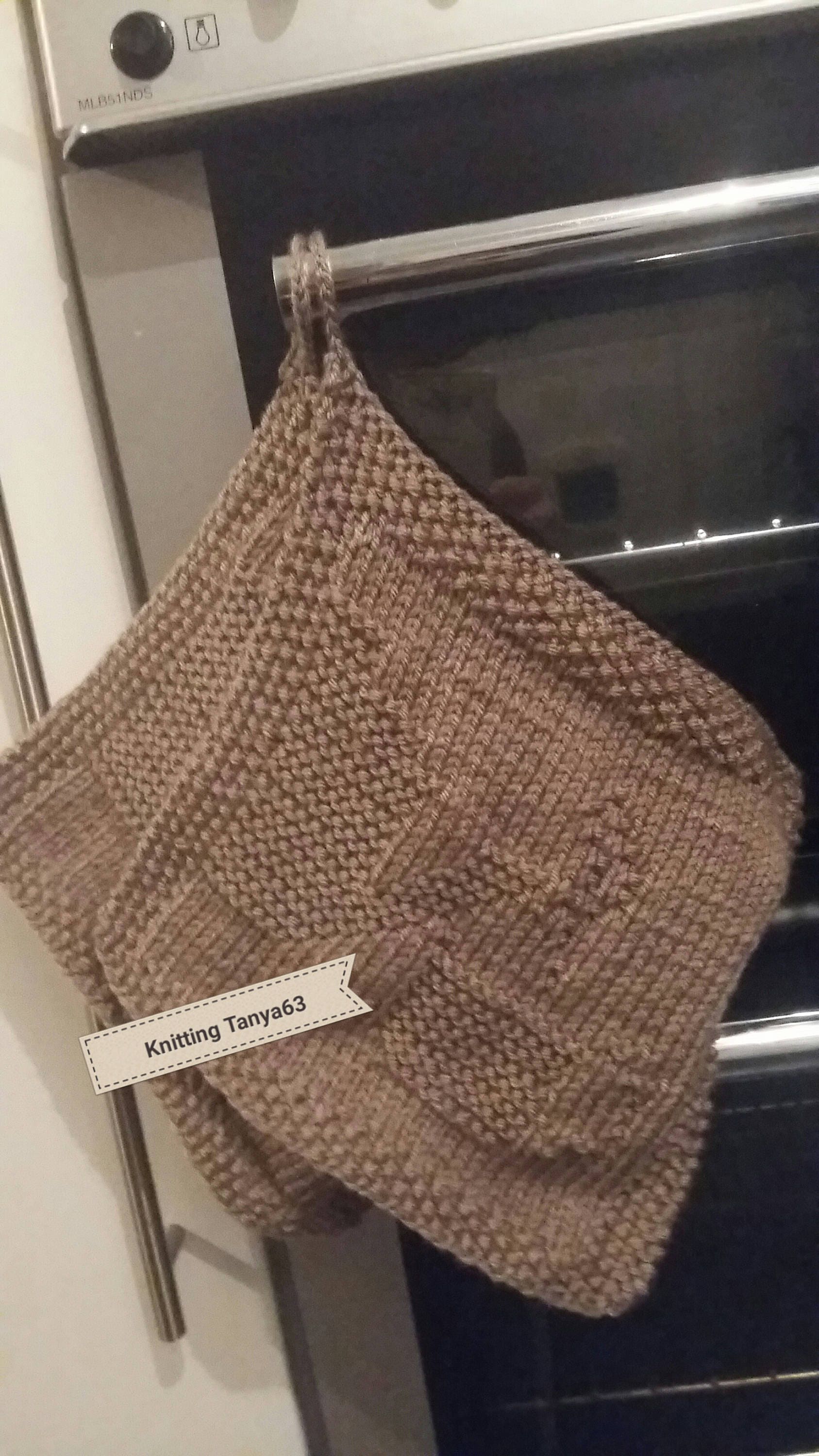 Coffee Knitted Dishcloths - Etsy