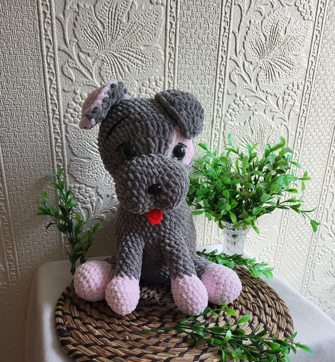 Crochet Dog Toy, Crochet Puppy, Crochet Puppy Amigurumi, Handmade ...