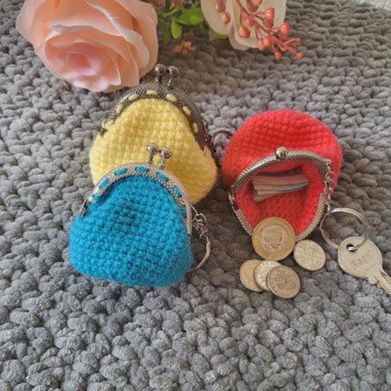 Crochet Coin Purse - Etsy