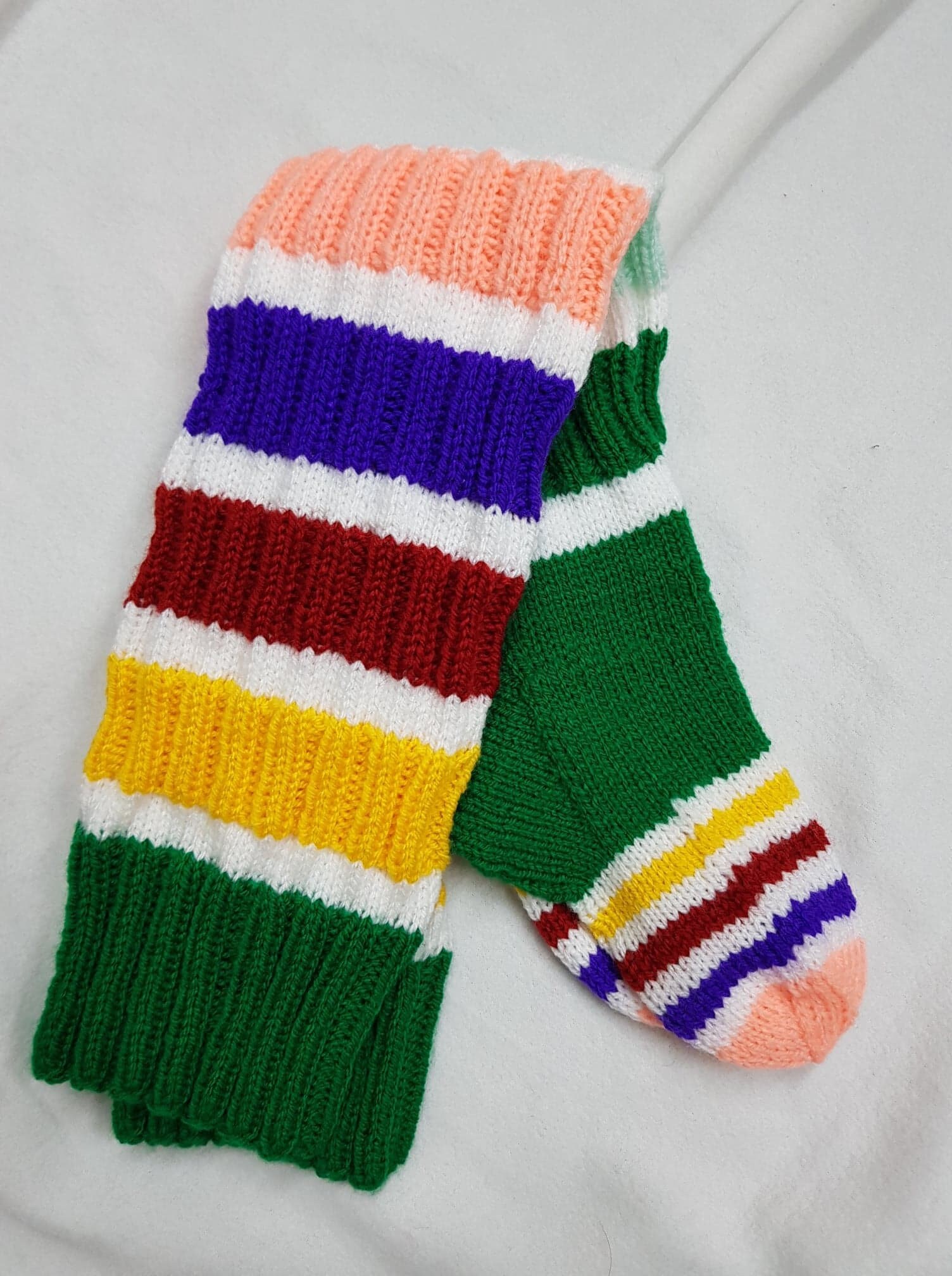 Knitted Long Socks Women's Over the Knee Socks, Knitted Boot Socks ...