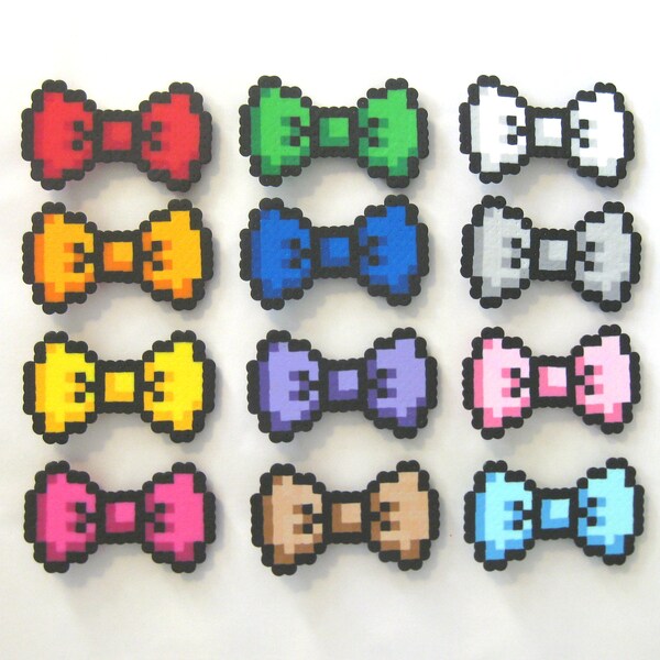 8 Bit Hair Bow - Etsy