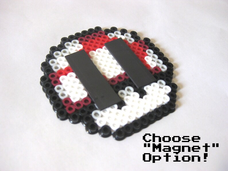 Super Mario Power-up Perler Pixel Art with Magnet Option - Etsy