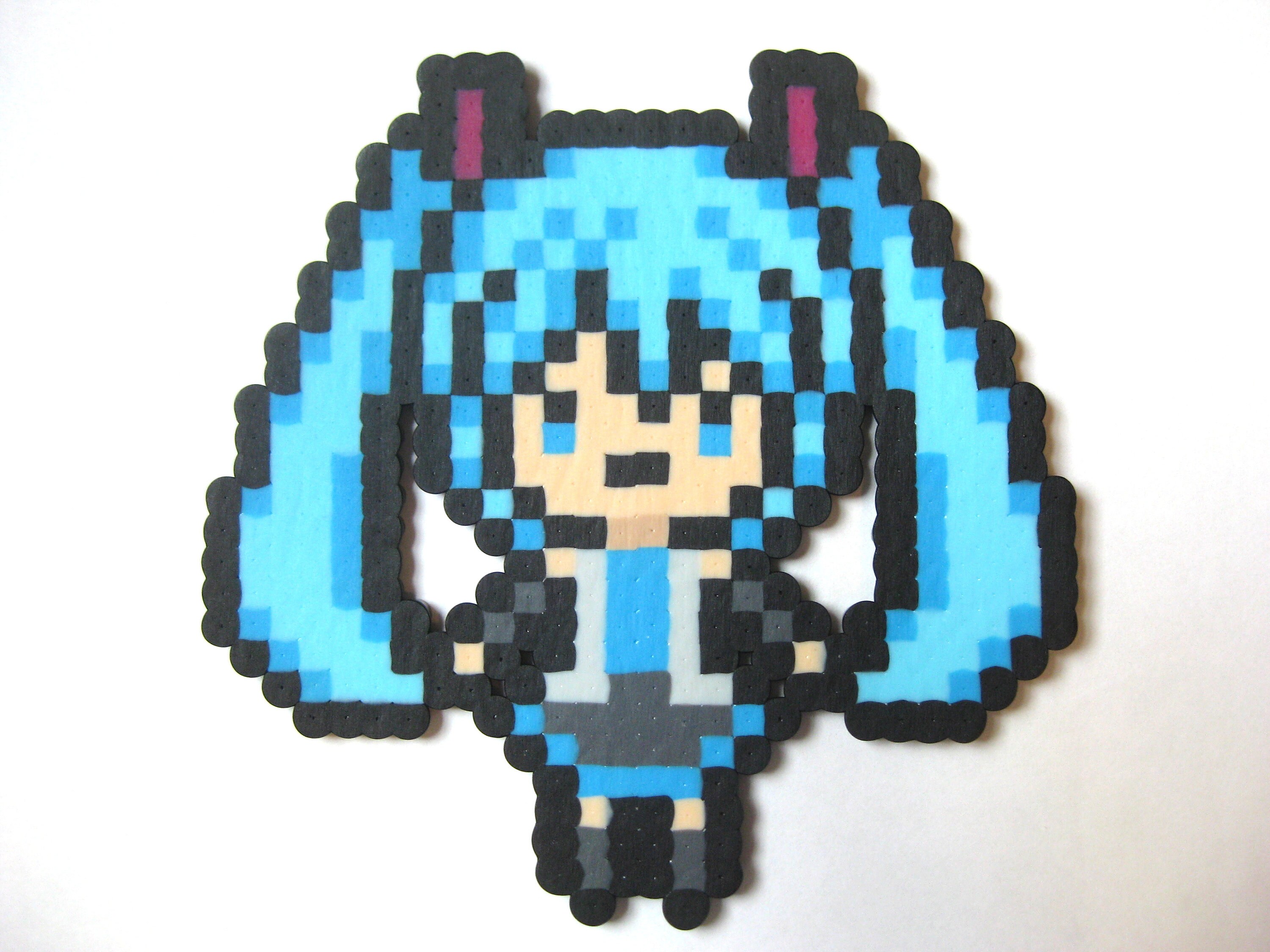 Vocaloid Perler Pixel Art | Etsy