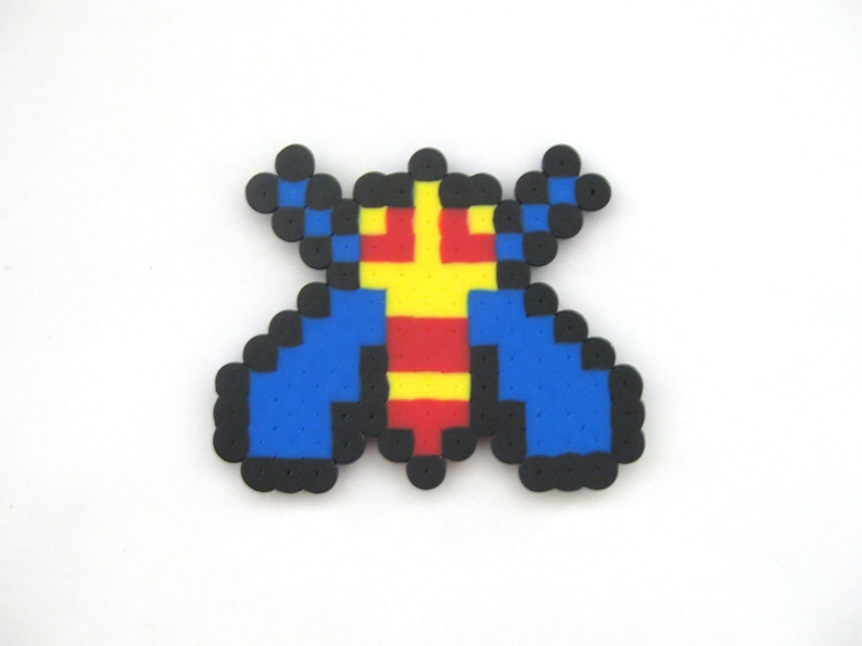 Galaga Perler Pixel Art with Magnet Option - Etsy Hong Kong