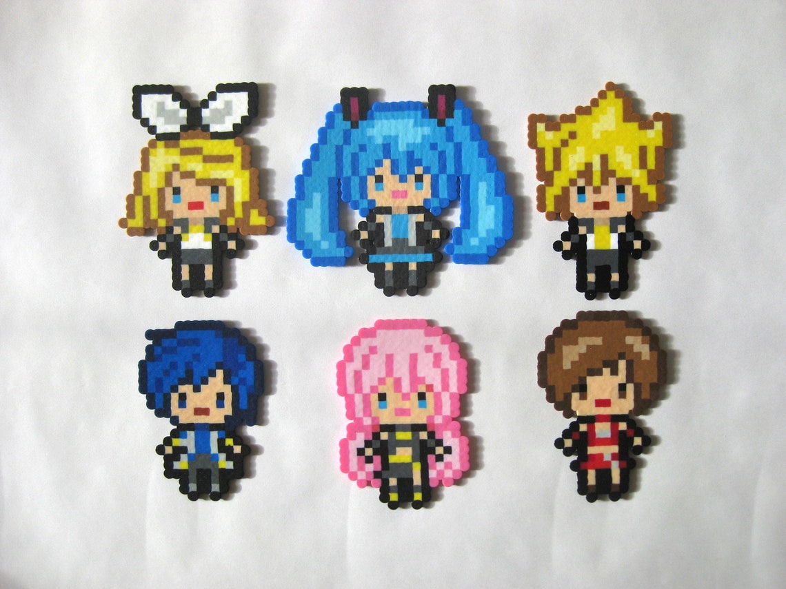 Vocaloid Perler Pixel Art | Etsy
