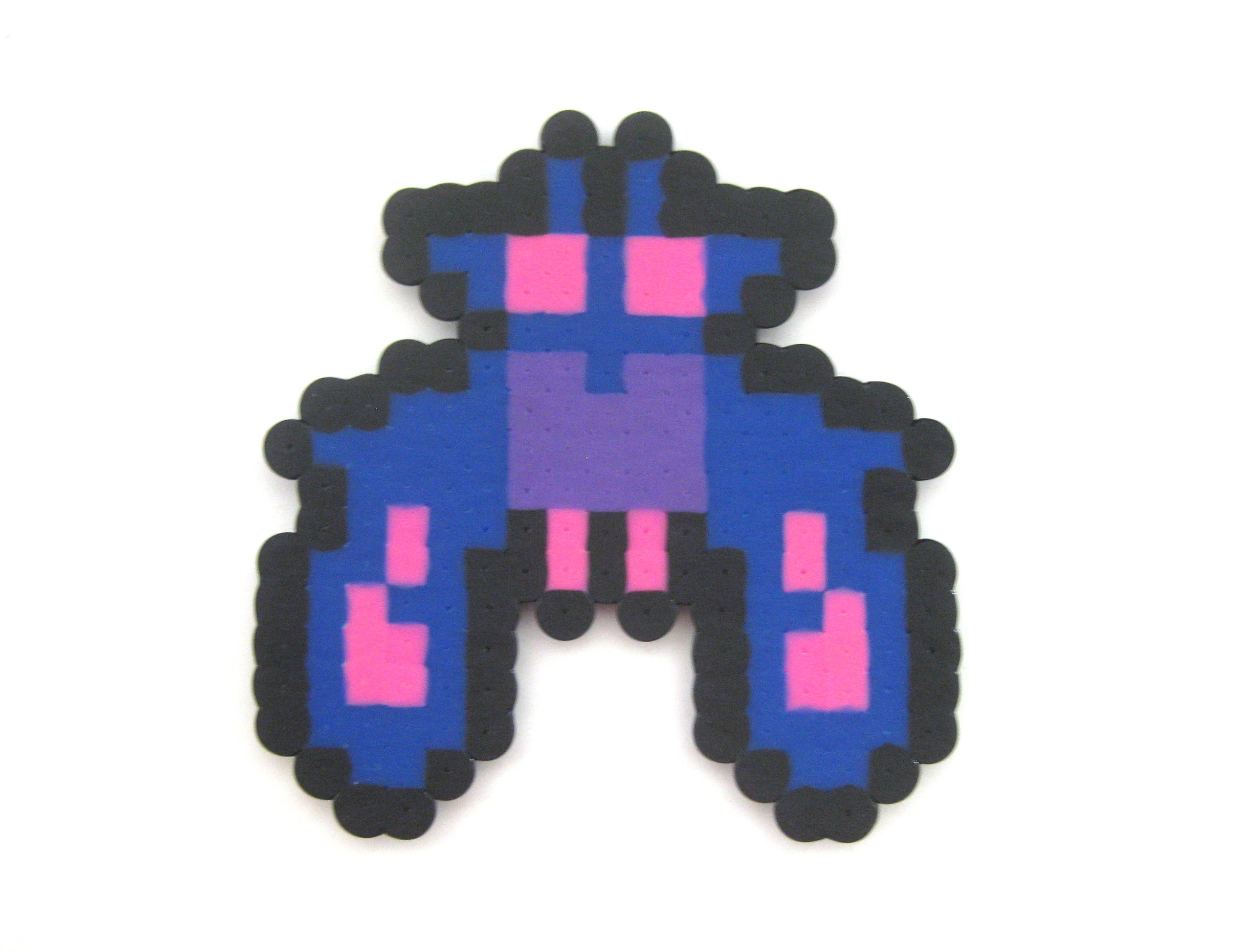 Galaga Perler Pixel Art with Magnet Option - Etsy Hong Kong