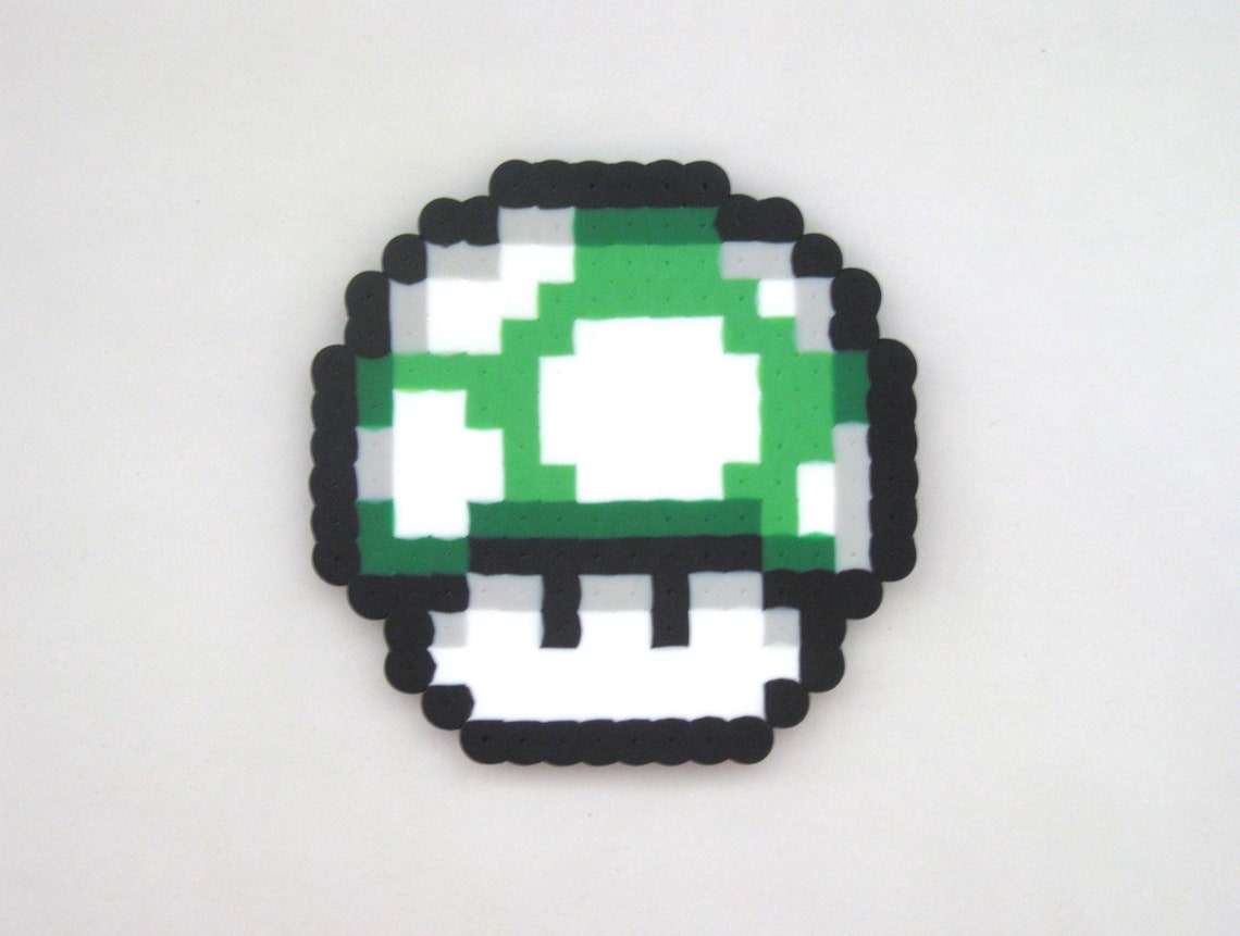 Super Mario Power-up Perler Pixel Art with Magnet Option - Etsy