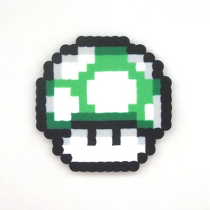 Super Mario Power-up Perler Pixel Art with Magnet Option - Etsy Sweden