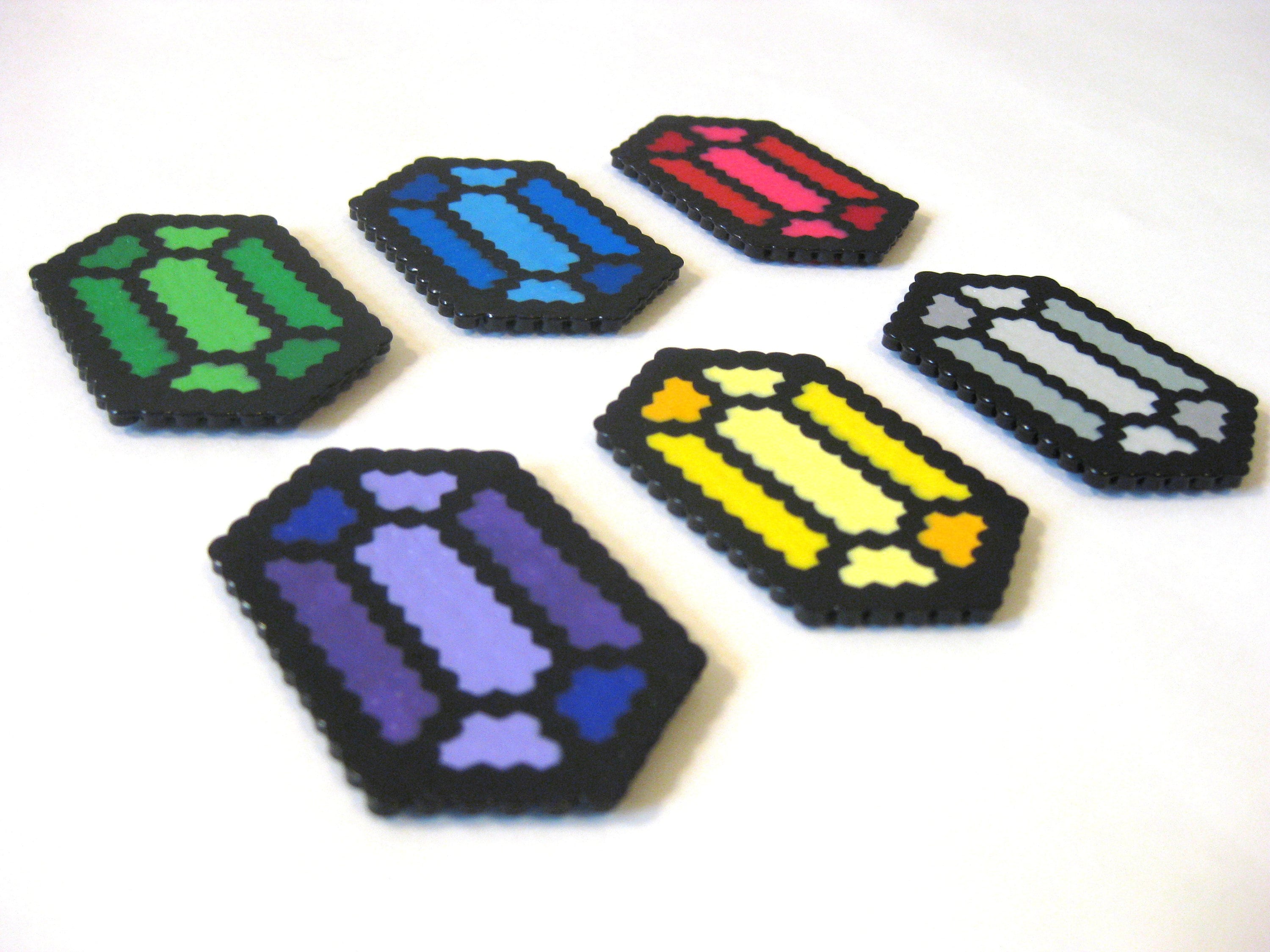 Rupee Perler Pixel Art with Magnet Option - Etsy Australia