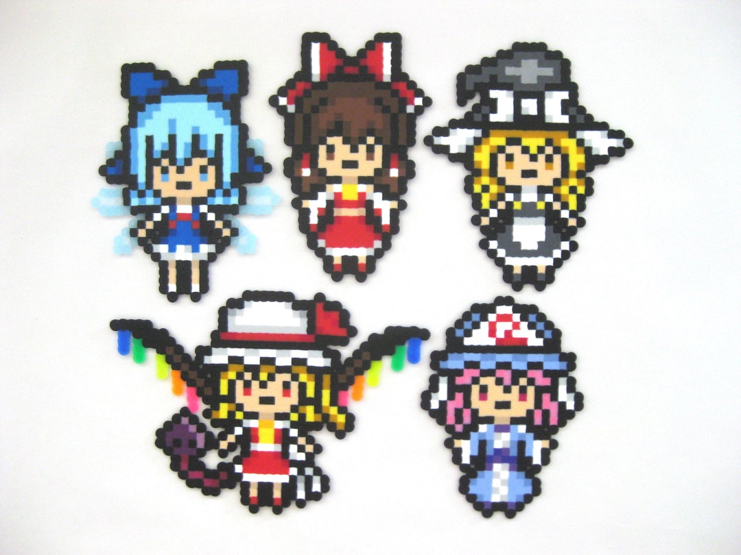 Touhou Project Perler Pixel Art - Etsy UK