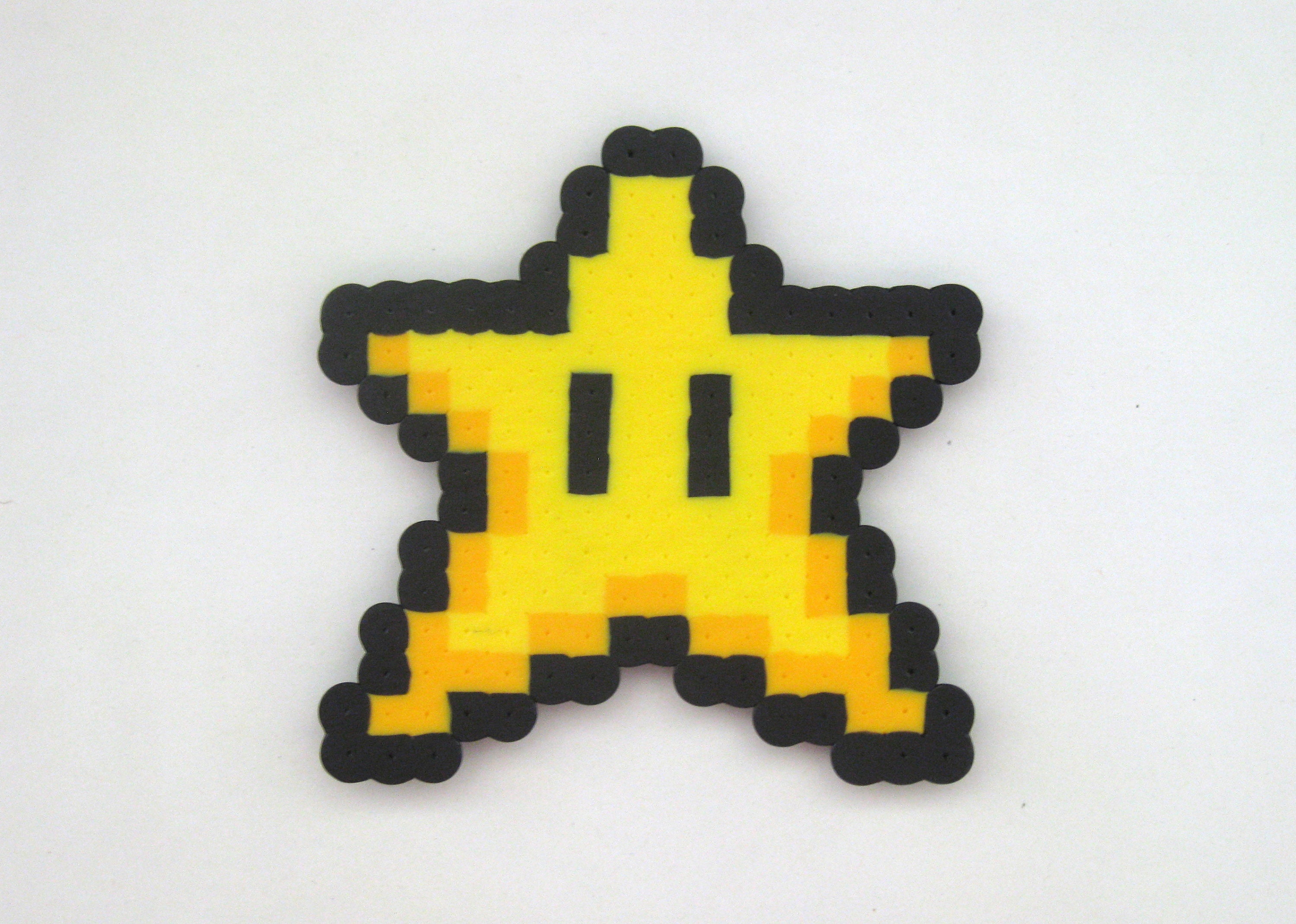 Super Mario Power-up Perler Pixel Art con opción de imán - Etsy España